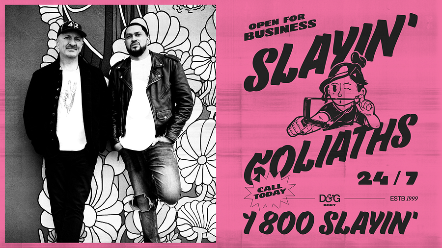 David&Goliath heads east | shots Magazine